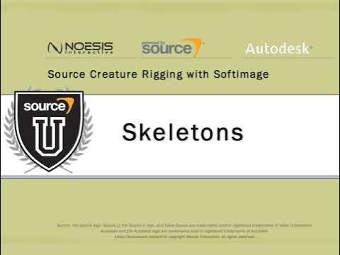 Source Creature Rigging with Softimage XSI 02: Skeletons - YouTube