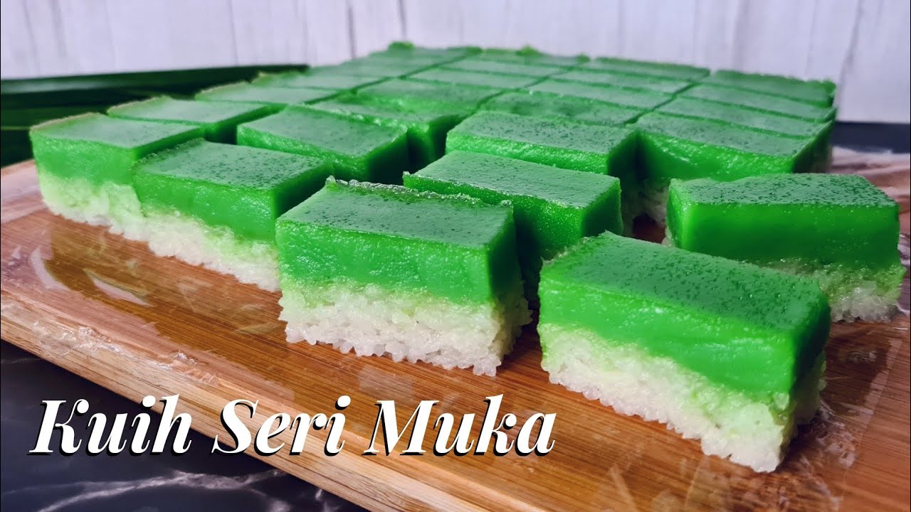 Kuih Seri Muka | Puteri Salat | Kuih Pandan Seri Kaya | Kuih Melayu ...