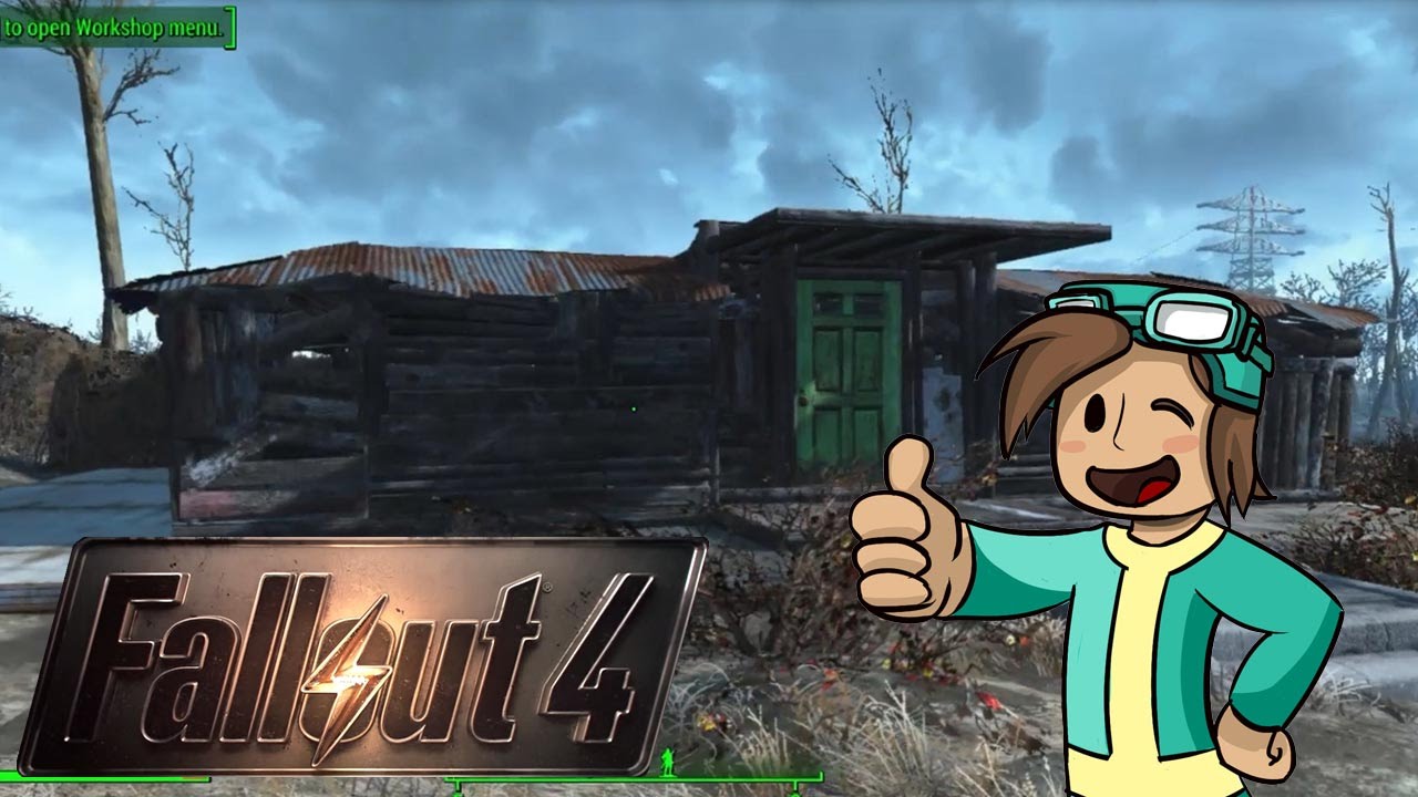 Fallout 4 \\ Settlement base building gameplay walkthrough tutorial ...
