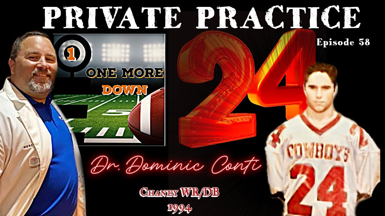 #24 Dr. Dominic Conti WR/DB CHANEY c/o 94' " PRIVATE PRACTICE " Episode ...