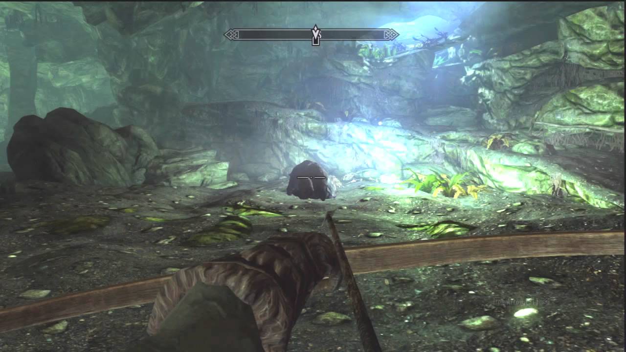 Skyrim Adventures #3 - Old Lady Anise and Bleak Falls Barrow - YouTube