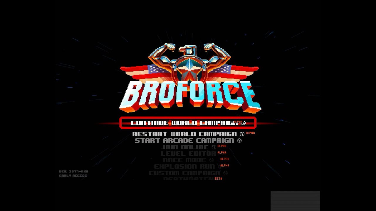 Broforce - Steam Bug - YouTube