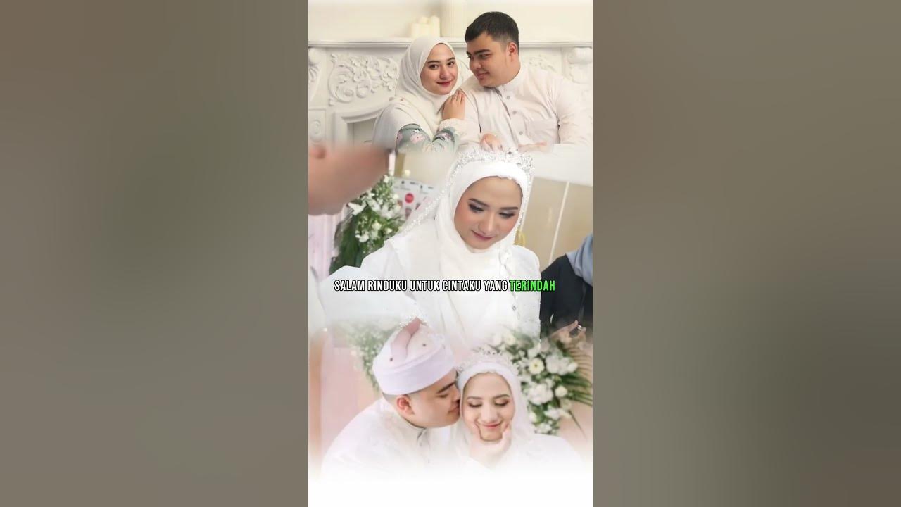 moment pernikahan amer dan zira bikin baper | masyallah - YouTube