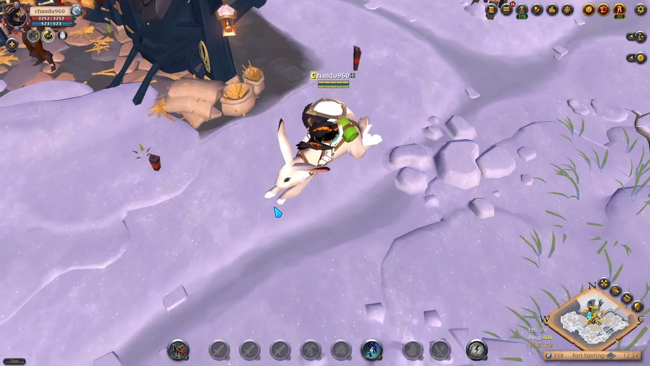 Albion Online crafting the spring cottontail mount - YouTube