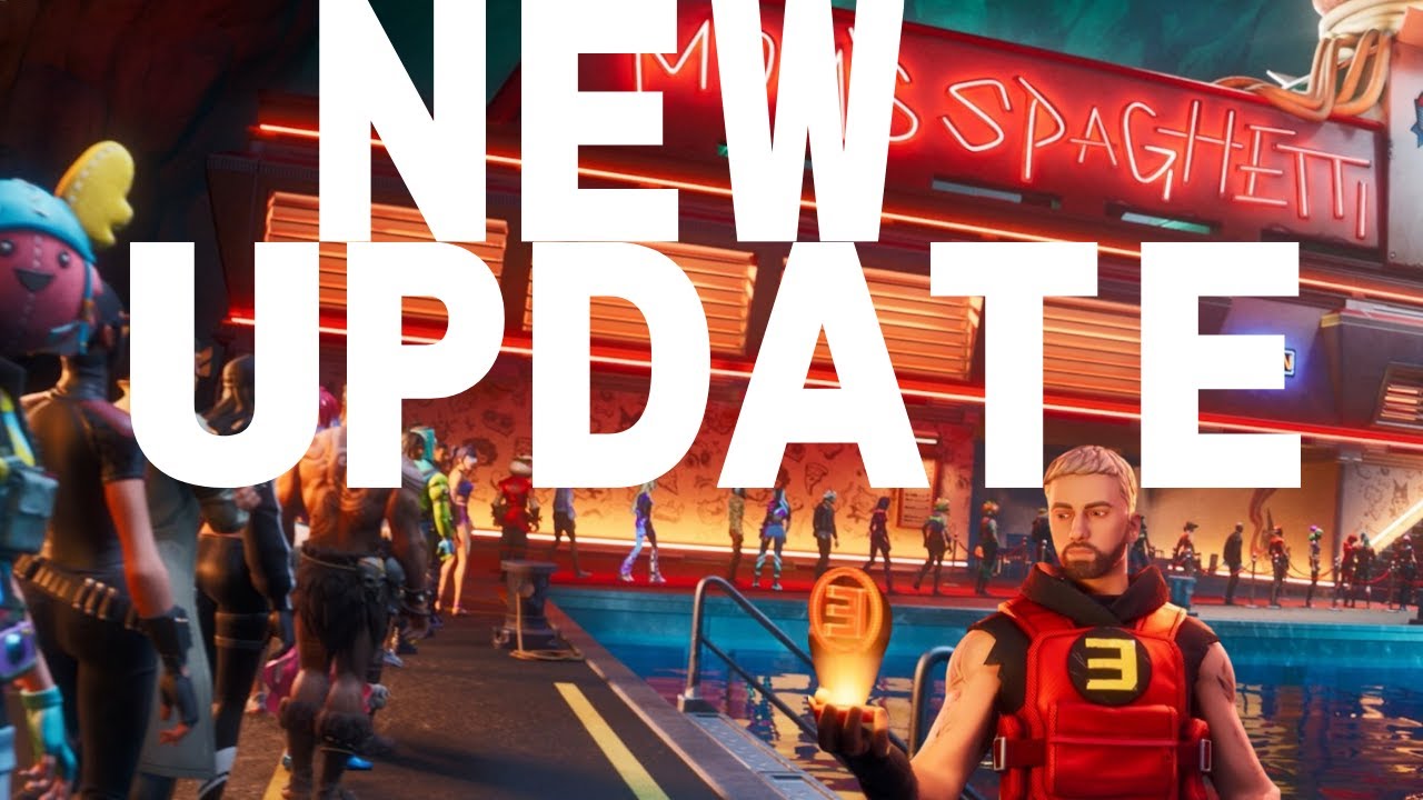 NEW *EMINEM UPDATE IN FORTNITE* - YouTube