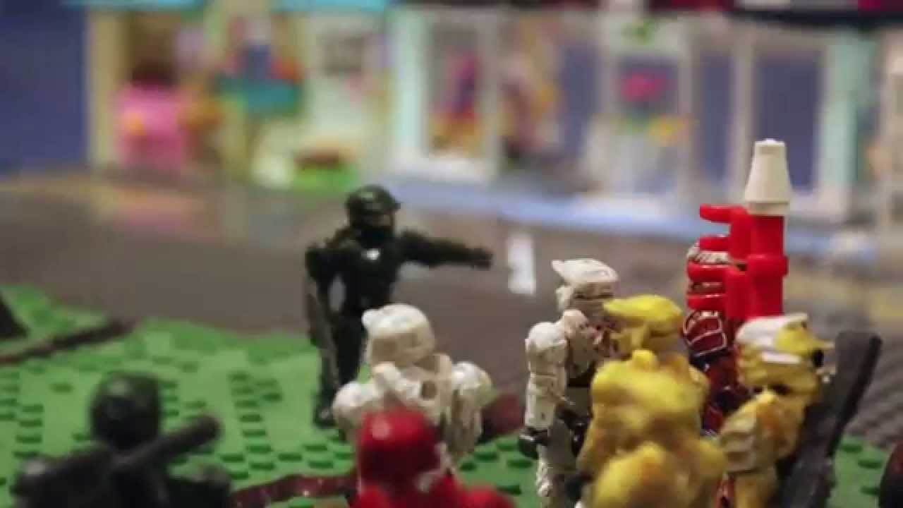 Lego Halo vs Star Wars: Capture the Flag - YouTube