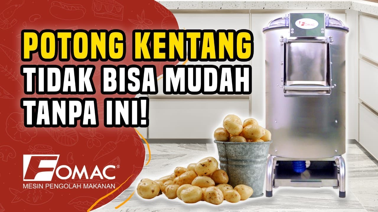 Mesin Pencuci dan Pengupas Kentang | Potato Peeler Machine VGP-X6D ...