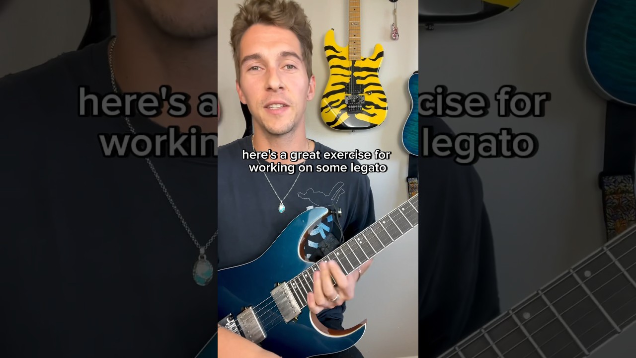 Try THIS legato pattern on guitar - YouTube