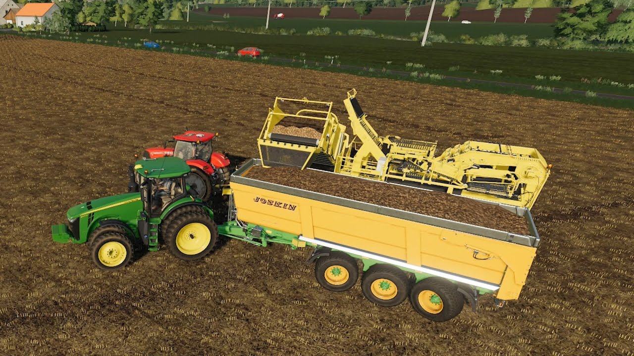 Ungetherim #6 | Farming Simulator 19 Timelapse | Potatoes, Animal Care ...