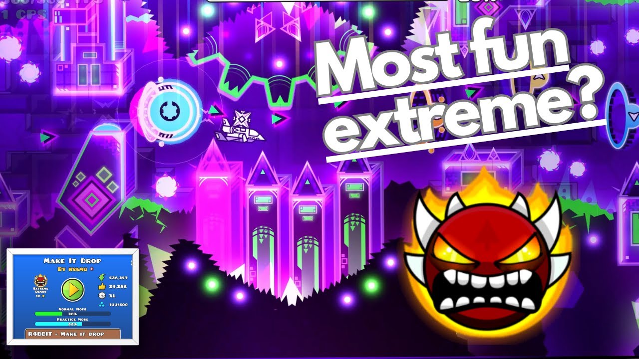 Is this the most fun extreme demon? - YouTube