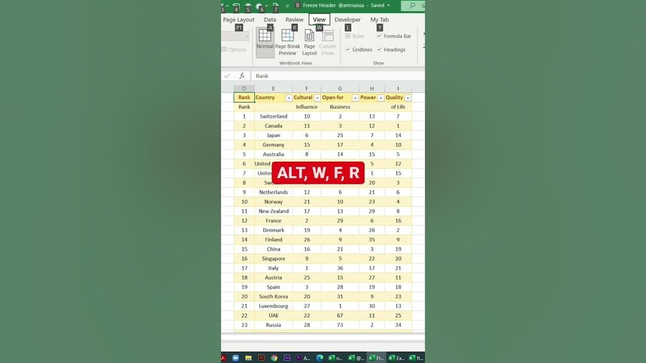 How To Freeze Header In Excel Techglobal YouTube how-to-freeze-header-in-excel-techglobal-youtube