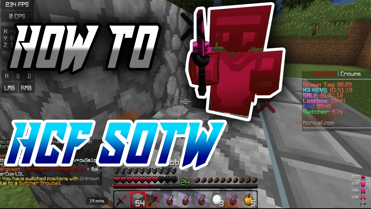 How To Hcf SOTW! HCRival Minecraft Hcf - YouTube