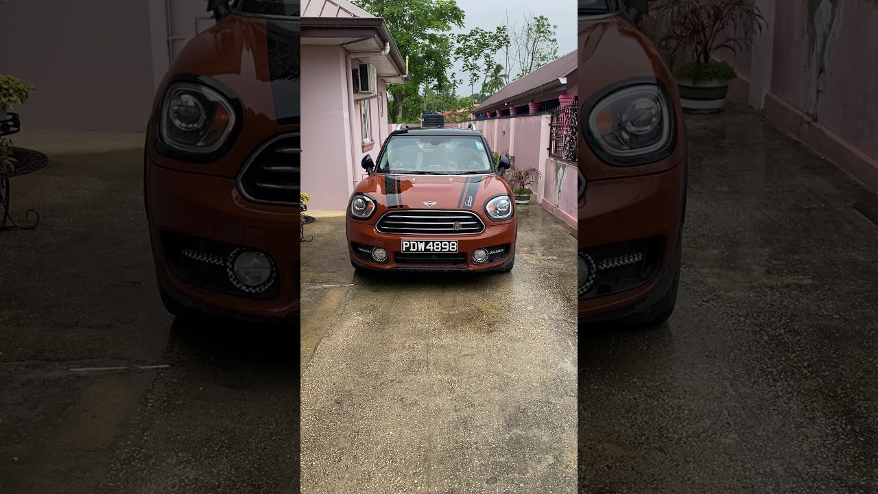 Power Fold Wing Mirrors-MINI Cooper Countryman F60. - YouTube