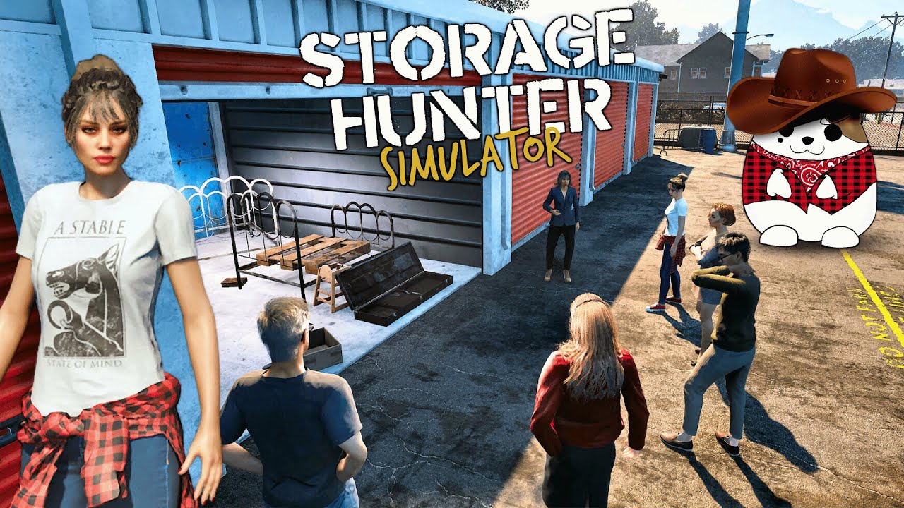 Storage Hunter Simulator Early First Look! | Bid, Win, and Sell for profit! - YouTube