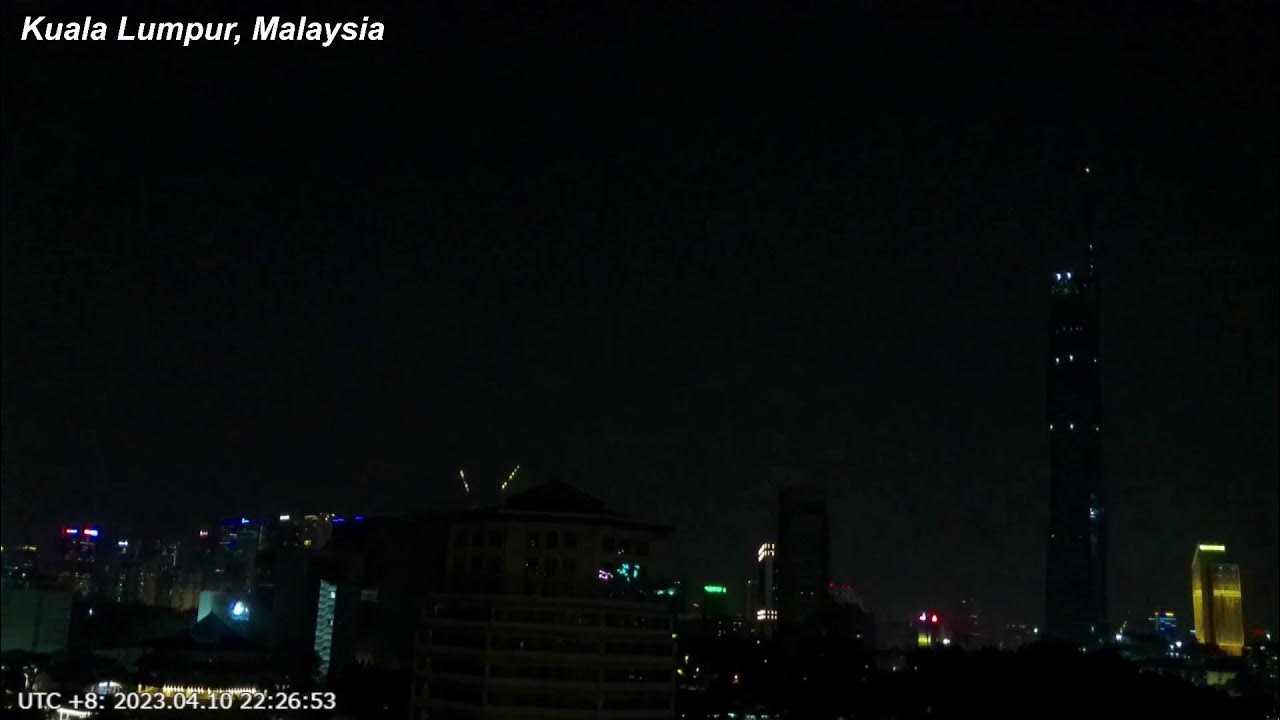 10th Apr 2023 🇲🇾 2nd tallest tower in the world Merdeka (678m) Kuala Lumpur Live Stream KLライブ配信 ...