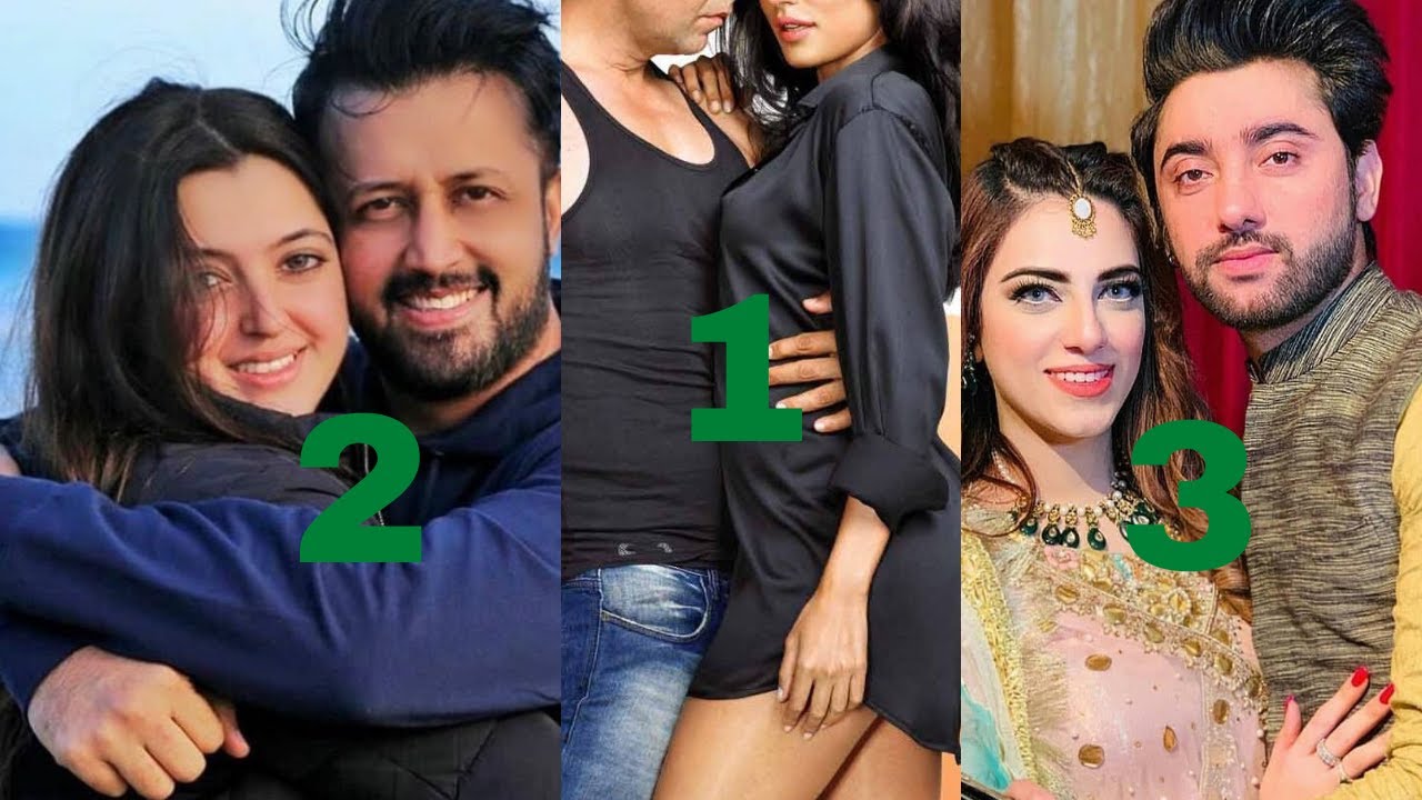 10 Beautiful Real Life Partners of Pakistani Singers - Atif Aslam - Ali ...
