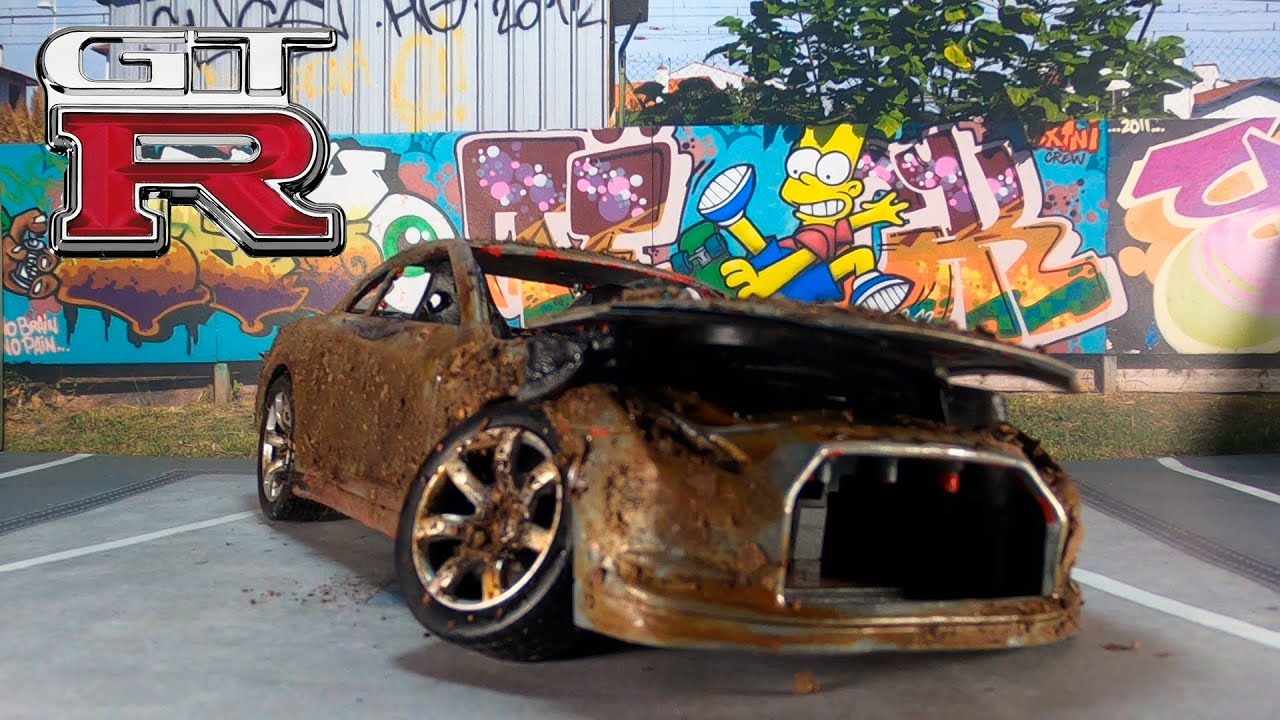 Damaged Nissan GT-R Restoration and Personalization - SuperCar Sport ...