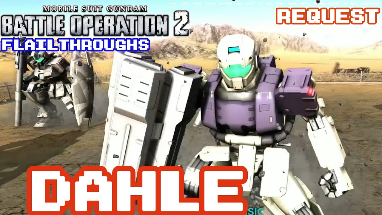 Gundam Battle Operation 2 Request: RRf-06 Zanny In SRf-06 Dahle Colors ...