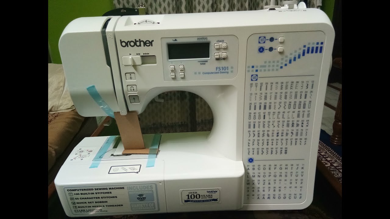 Brother FS101 unboxing (2018) - YouTube