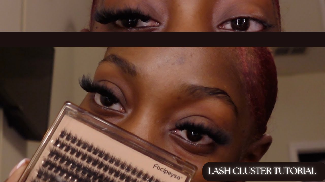 LASH CLUSTER TUTORIAL| Vlogmas day 17 - YouTube