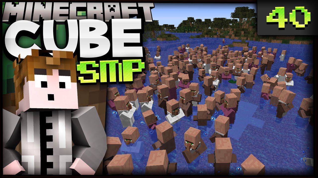 Minecraft: Cube SMP S2 - Episode 40 - Villager Lagoon - YouTube