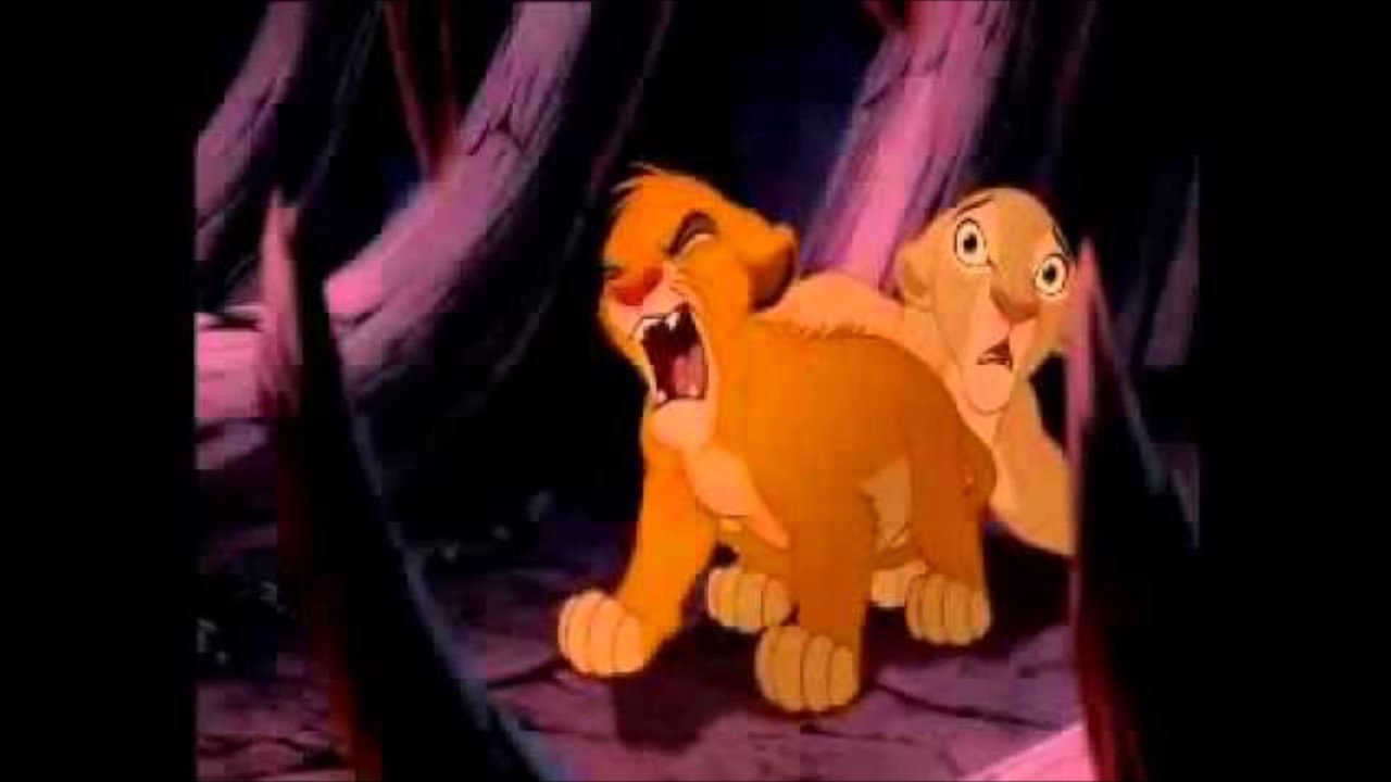 Simba's little roar impression - YouTube