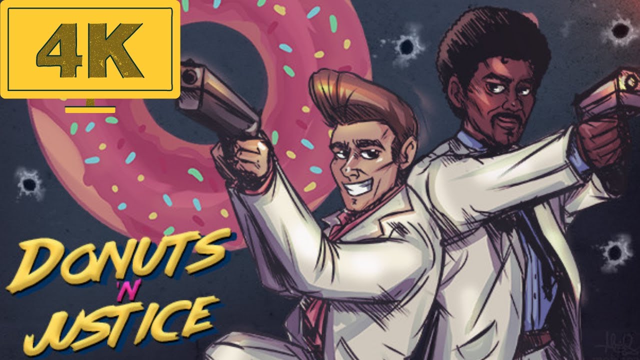 Donuts 'N' Justice xbox gameplay in 4K, walkthrough - no commentary ...
