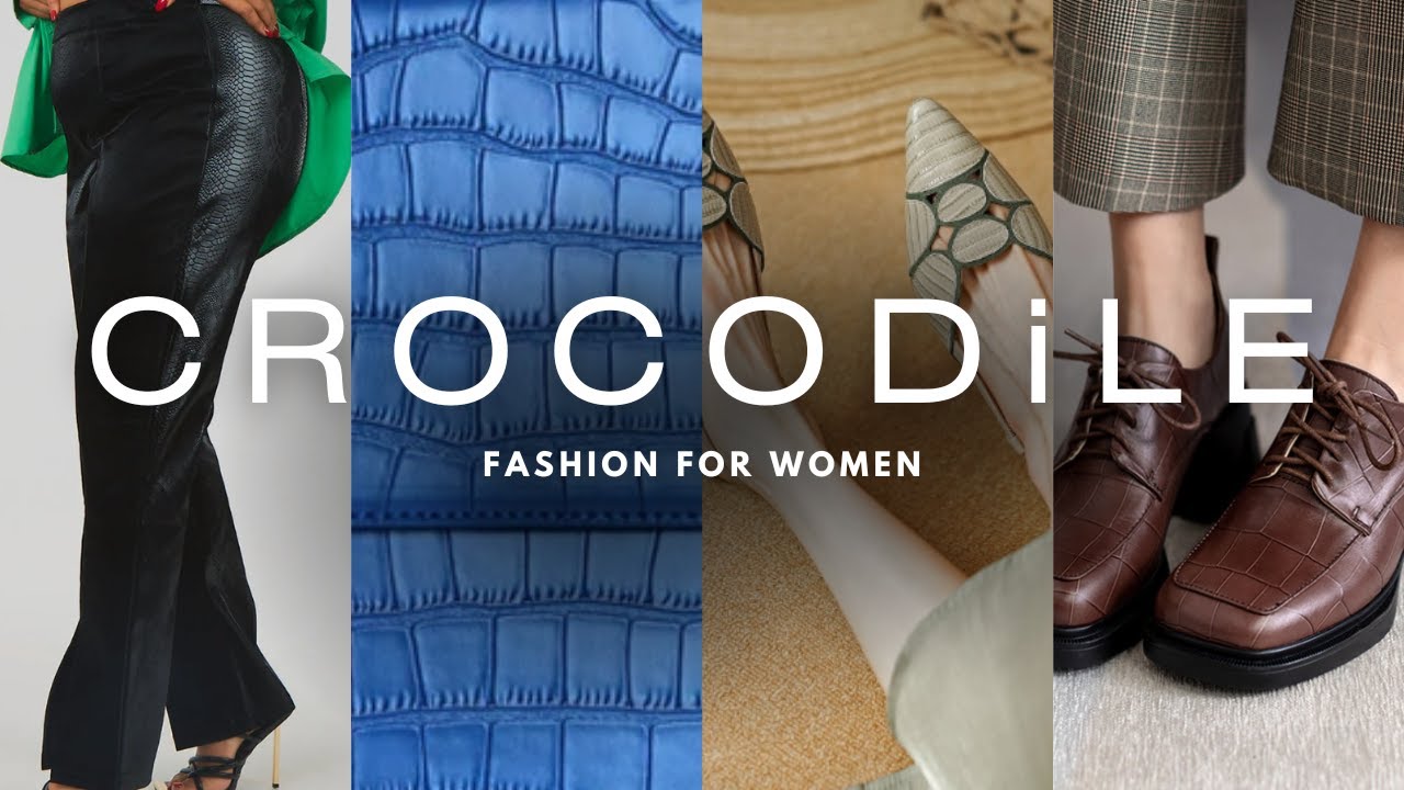 The World of Crocodile Fashion | Collections - YouTube