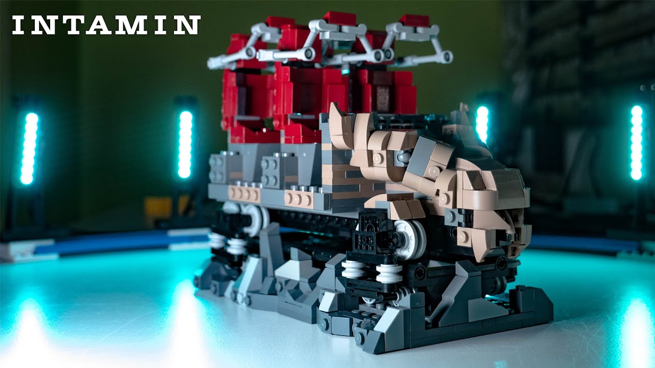 Lego Intamin LSM MULTI LAUNCH COASTER - Taron Train - YouTube