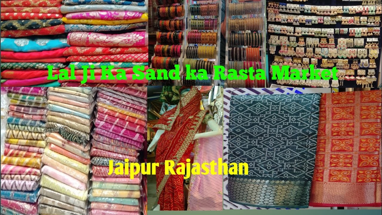 Lal Ji Ka Sand ka Rasta Market , Jaipur Rajasthan ! - YouTube