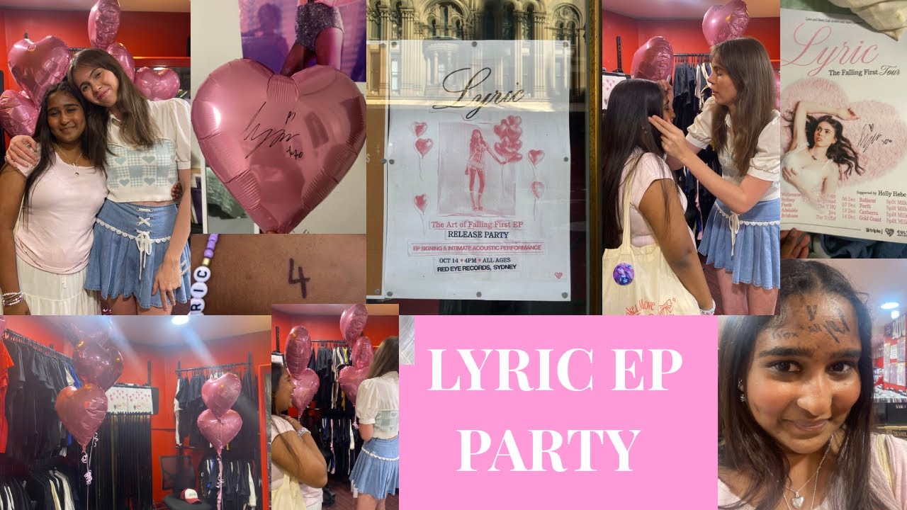 LYRIC EP PARTY + SIGNING & MEET AND GREET - YouTube