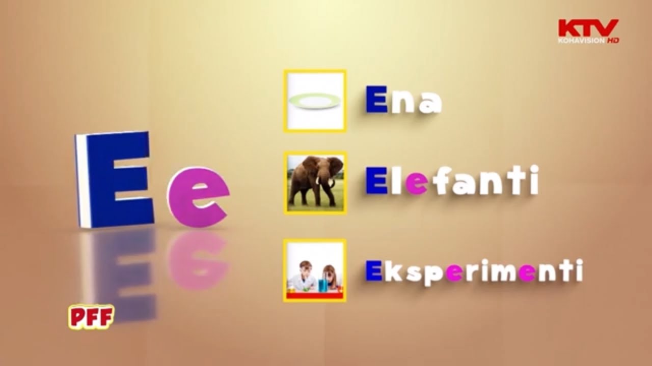 Shkronja E - YouTube