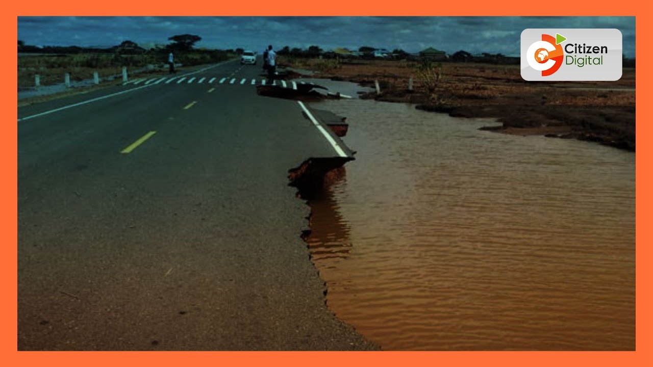 Floods destroy roads and bridges across the country - YouTube