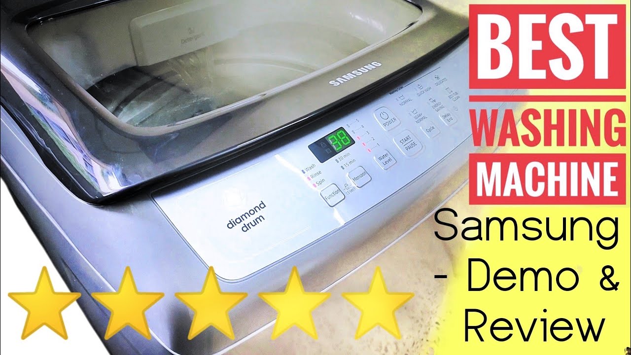 Samsung Top Load Fully Automatic Washing Machine - Demo | Washer ...