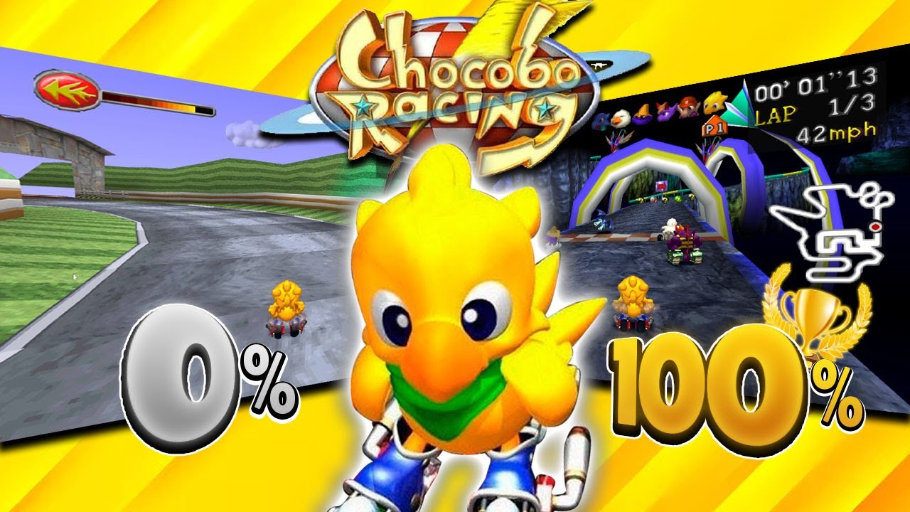 GW TAMATIN DARI 0 SAMPE 100% TAMAT DI CHOCOBO RACING PS1 - YouTube