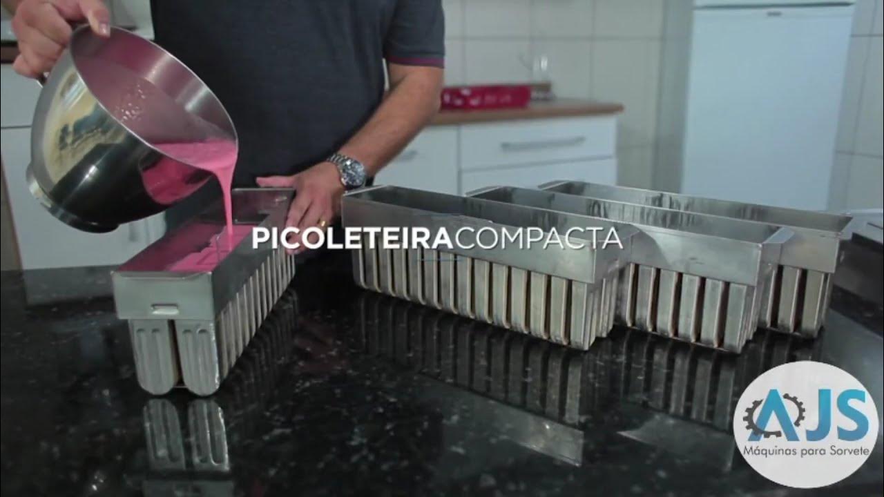 Picoleteiras AJS Máquinas para Sorvete - YouTube