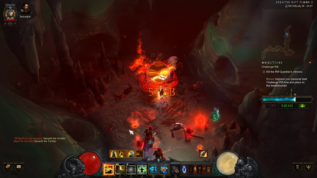 Diablo III: Challenge rift 103 - Americas - YouTube