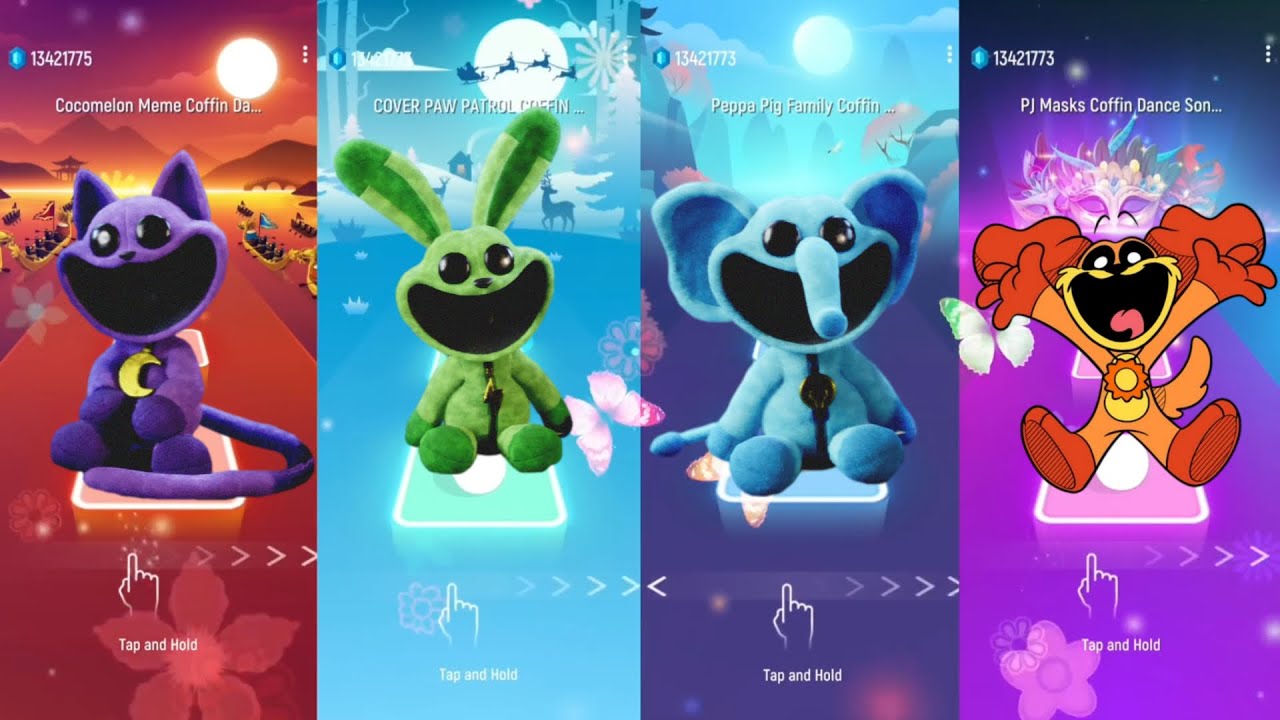 REMBLEY 🆚 SMILING PIG COFFIN 🆚 SMILING CRITTERS 🆚DOG DAY 💥WHO IS BEST 💥 ...