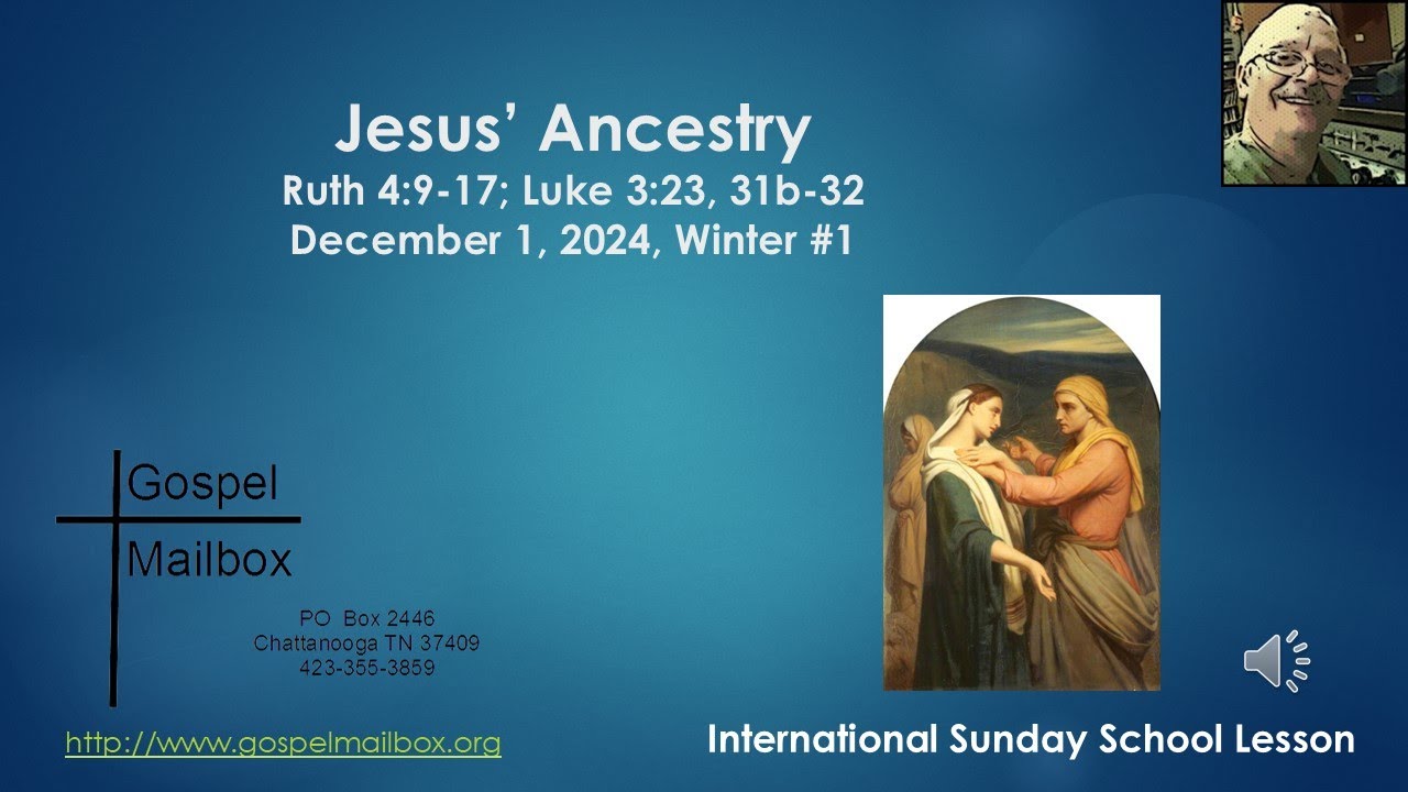International Sunday School Lesson December 1, 2024 - YouTube