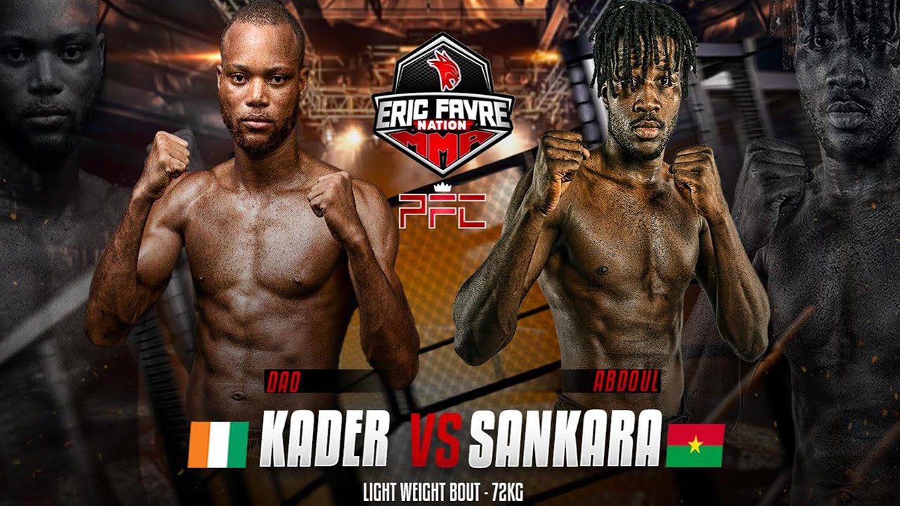 Eric Favre Nation MMA à Abidjan : DAO KADER Vs ABDOUL RAZAC SANKARA ...