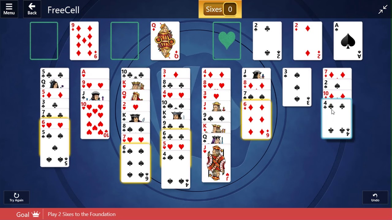 Microsoft Solitaire Collection - FreeCell [Medium] | February 5th 2018 ...