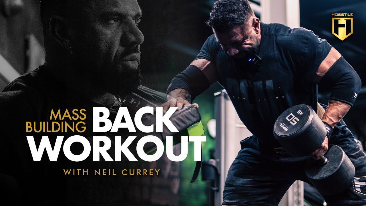 IFBB Pro Neil Currey's Mass Building Back Workout | HOSSTILE - YouTube