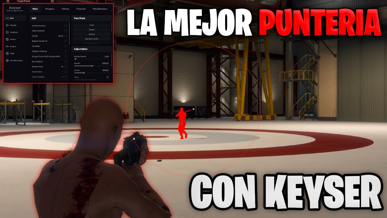 JUGAMOS EN UNO DE LOS MEJORES SERVIDORES DE FIVEM Con el Mod menu ...