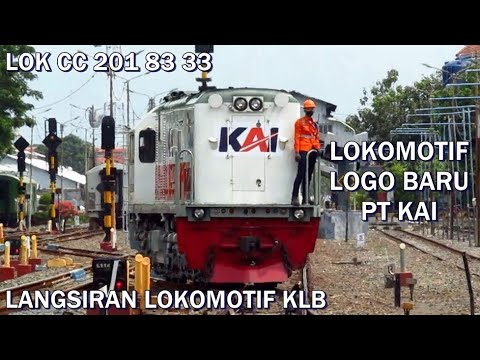 Langsiran KLB Balast | lokomotif logo baru KAI