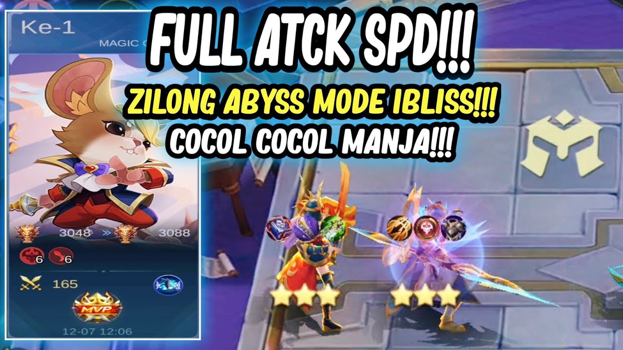 3 STAR ZILONG ABYSS REMY SKILL 3 MAGIC CHESS MOBILE LEGENDS - YouTube