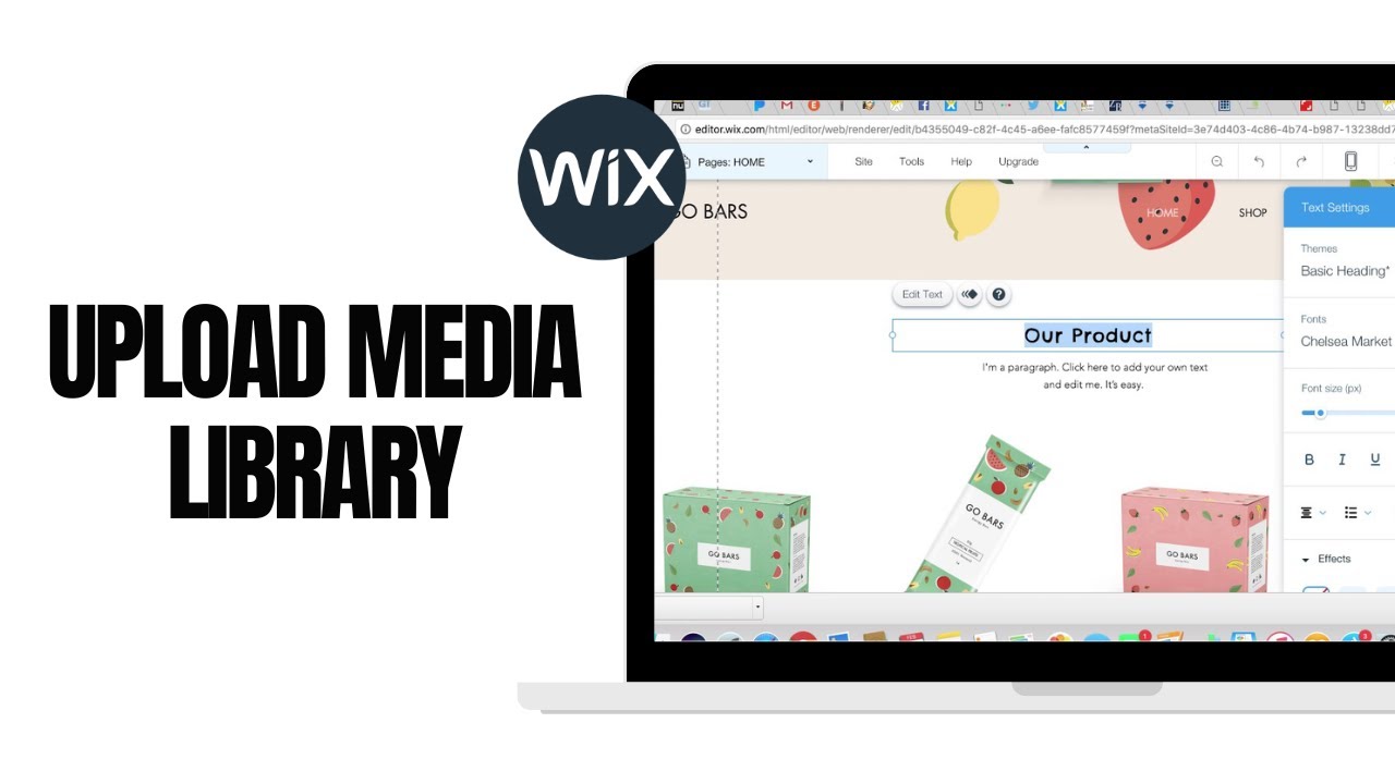 How To Upload Media Library in Wix Studio - YouTube