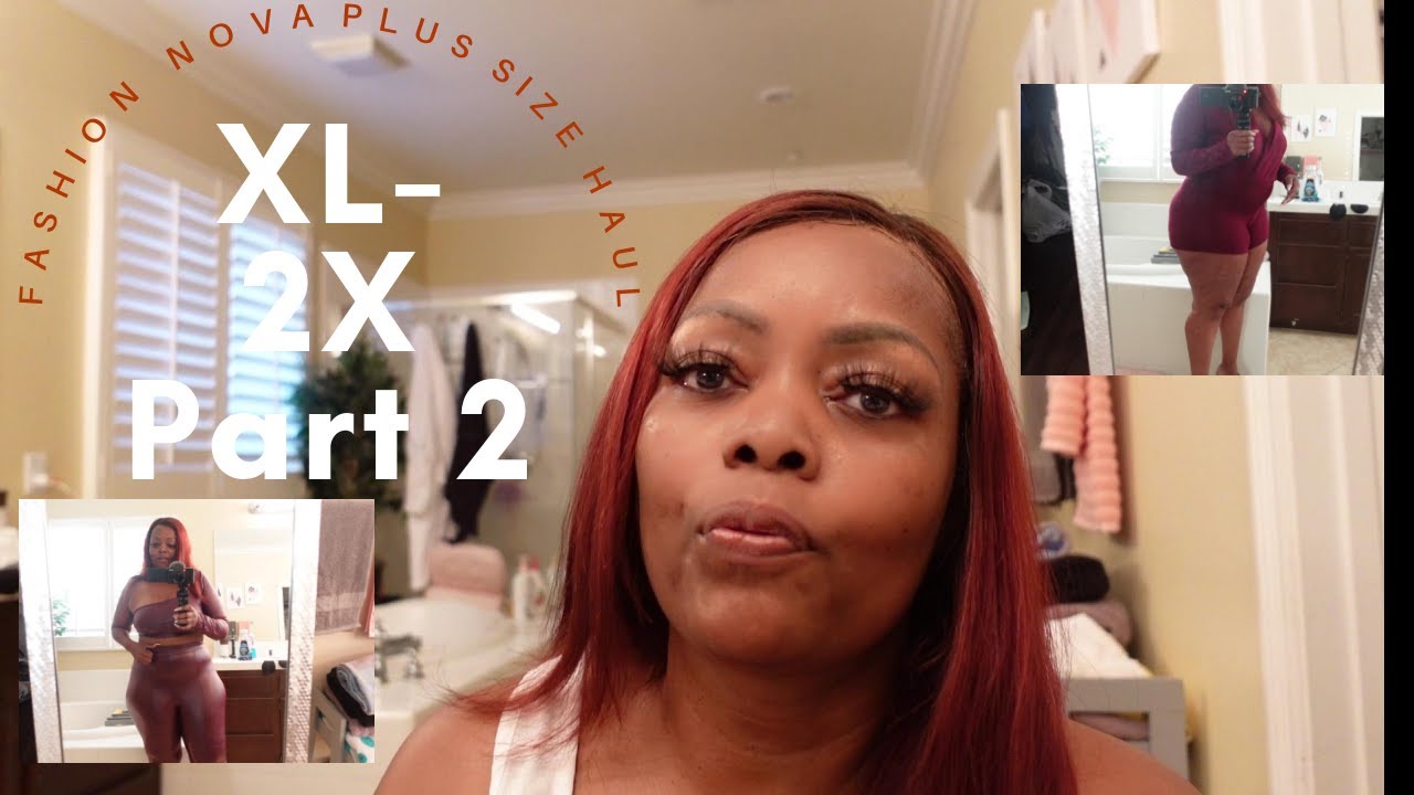 Curvy Girl Fashion Nova Tryon Part 2 Youtube