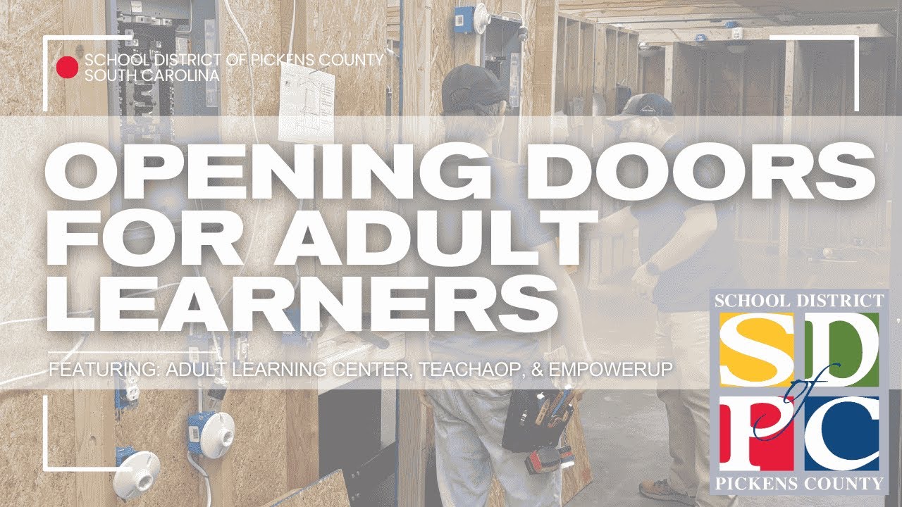 Opening Doors for Adult Learners in SDPC | SDPC Monday Minute - YouTube