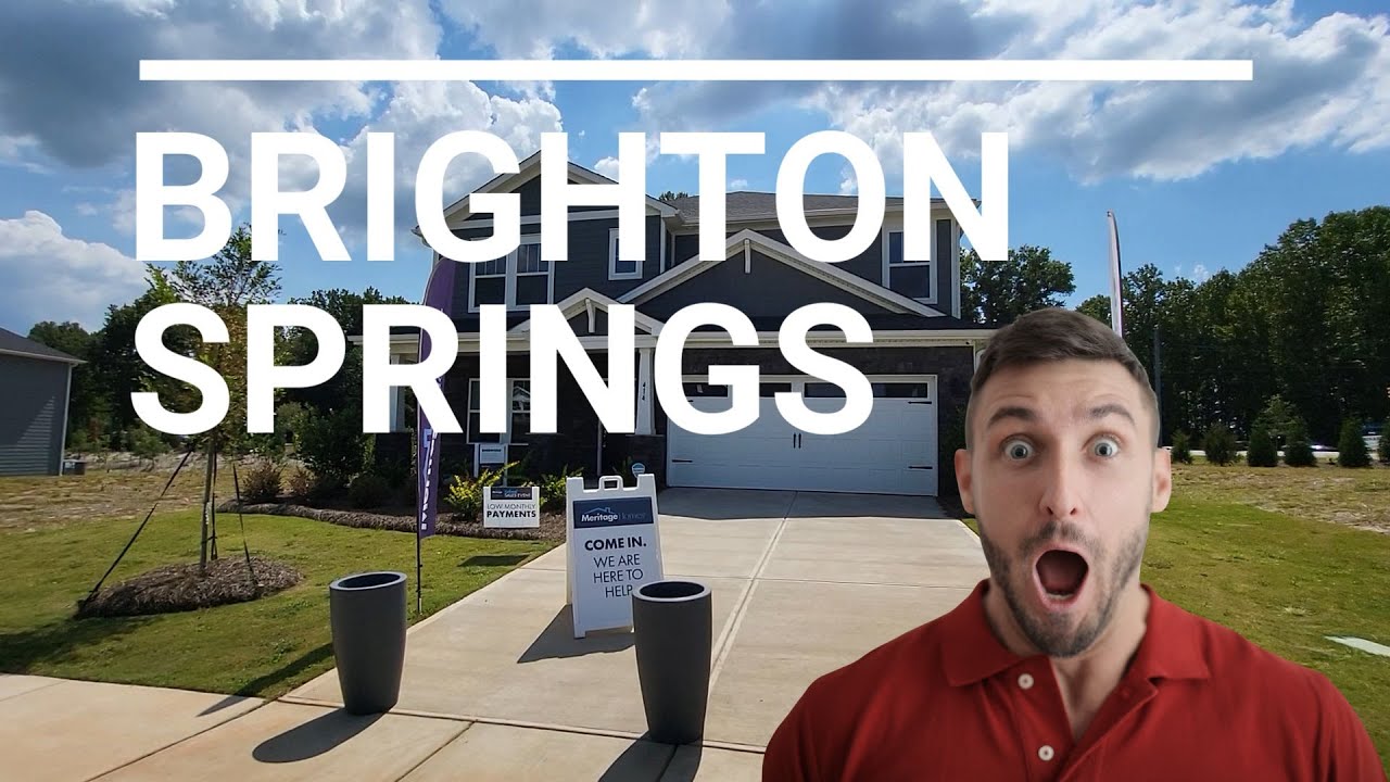 🏡 Brighton Springs by Meritage Homes | New Homes in York, SC - YouTube
