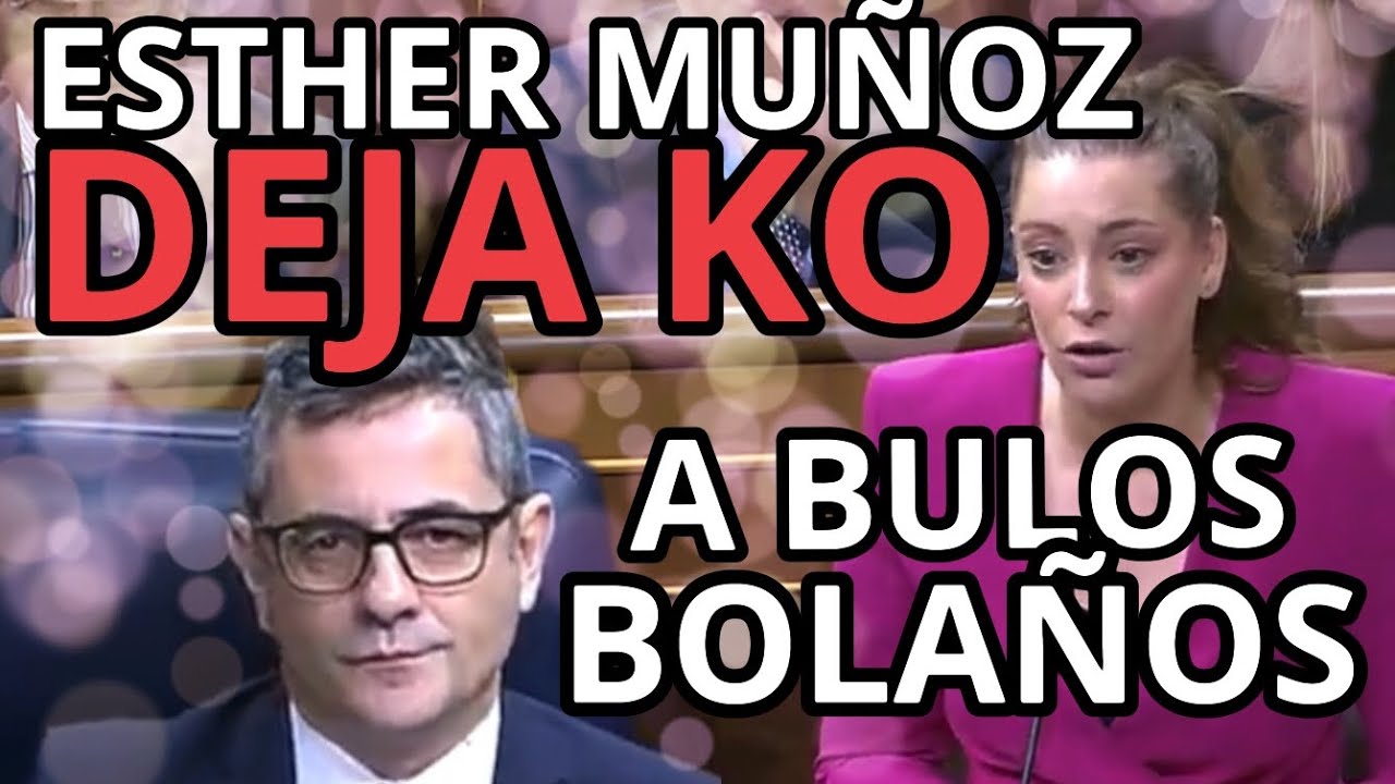 Esther Muñoz le da la del 🐙 a Bulos Bolaños y le recuerda que hay que ...